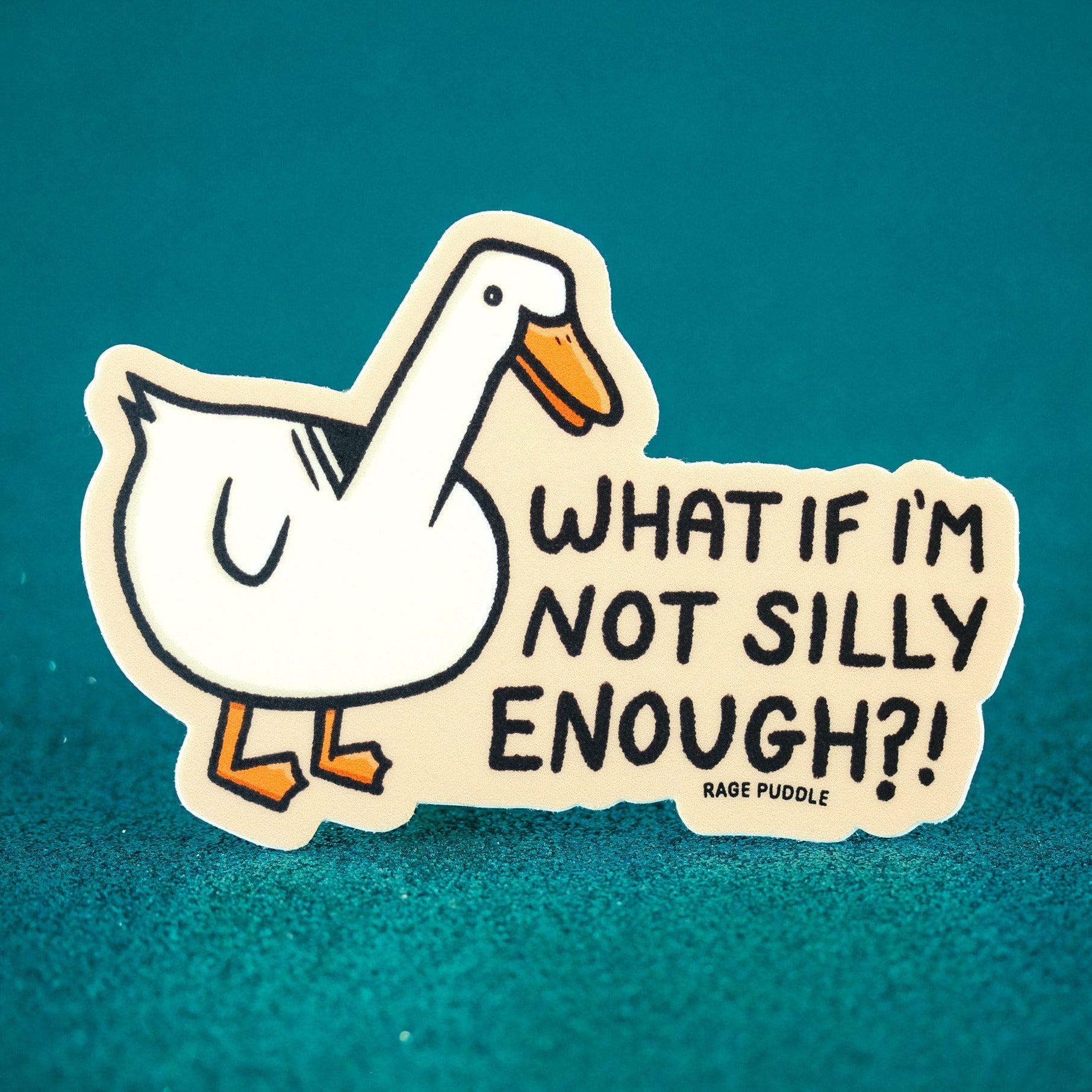 Silly Goose - Vinyl Sticker – Little Hiker Bird
