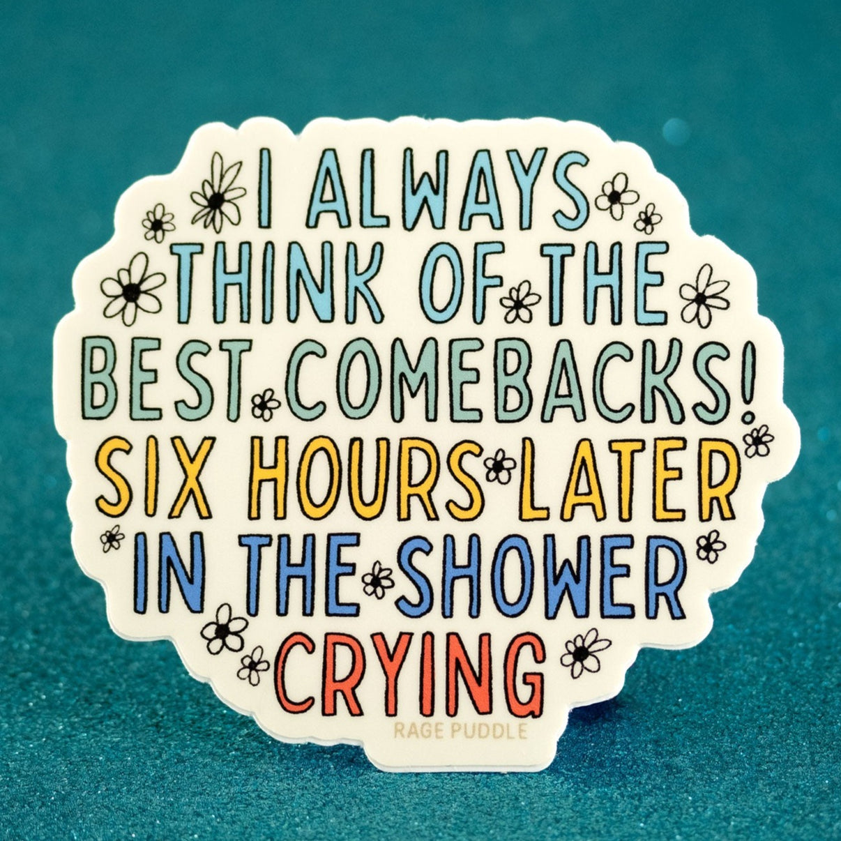 The Best Comebacks Vinyl Sticker – Little Hiker Bird