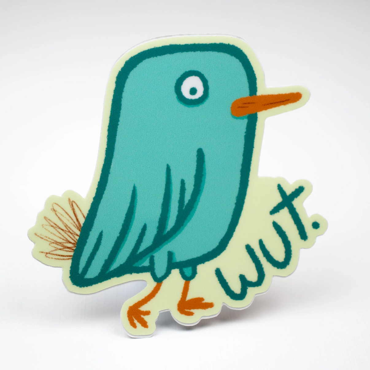 Wut. Bird Sticker – Little Hiker Bird